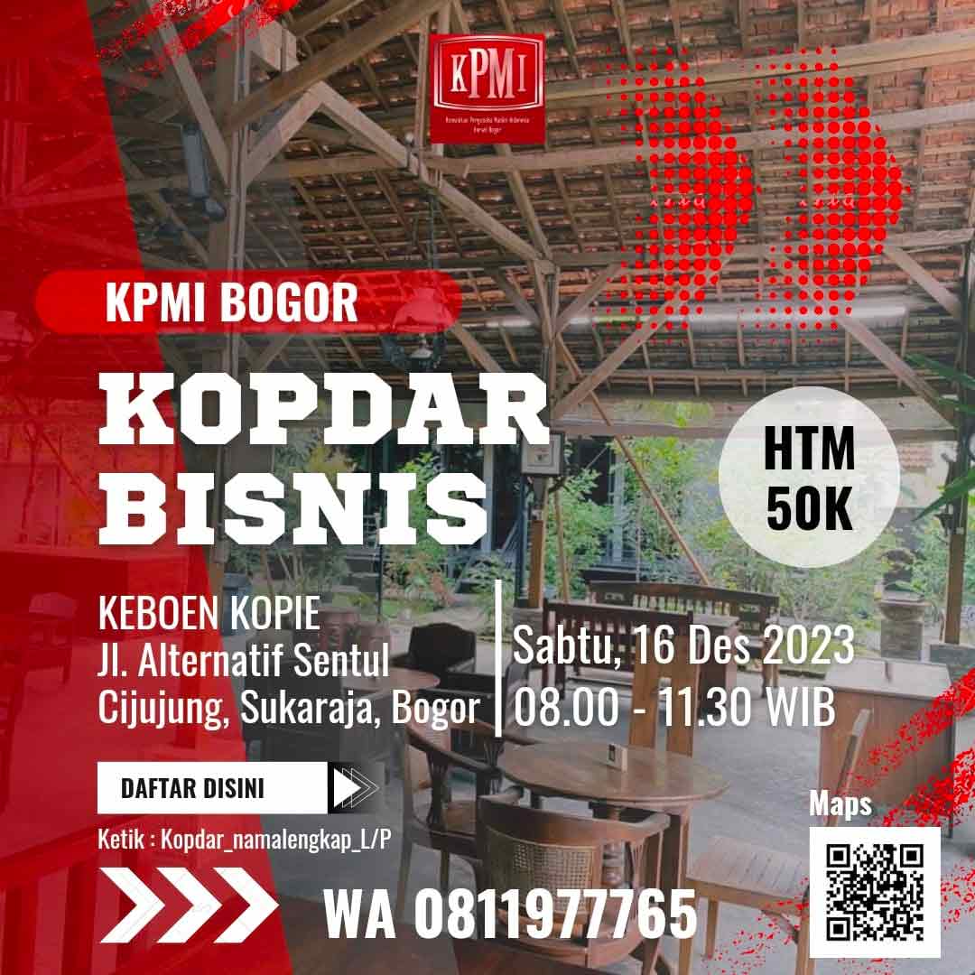 Bersinergi & Memperkuat Ekonomi Muslim di Kopdar Bisnis KPMI Bogor